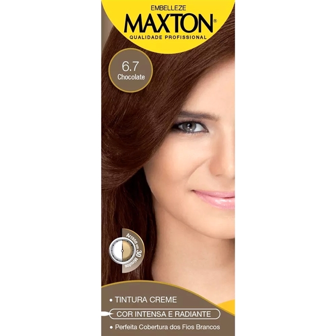 TINTURA MAXTON - COR 6.7 CHOCOLATE