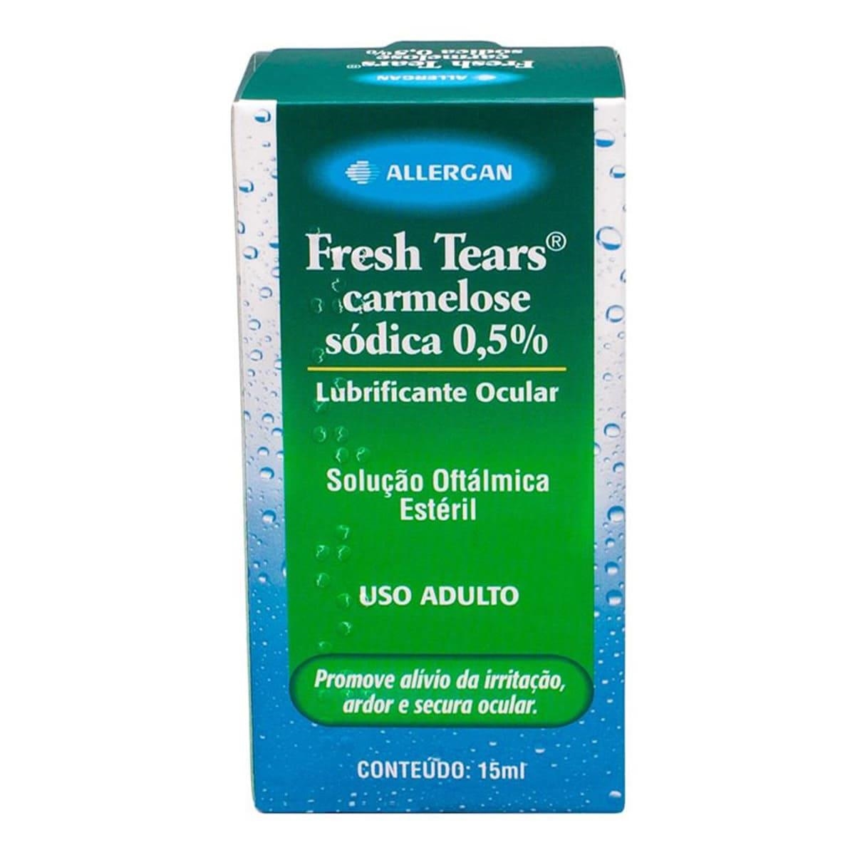 Solução Oftálmica Estéril Fresh Tears 10ml Na Drogaria Primus