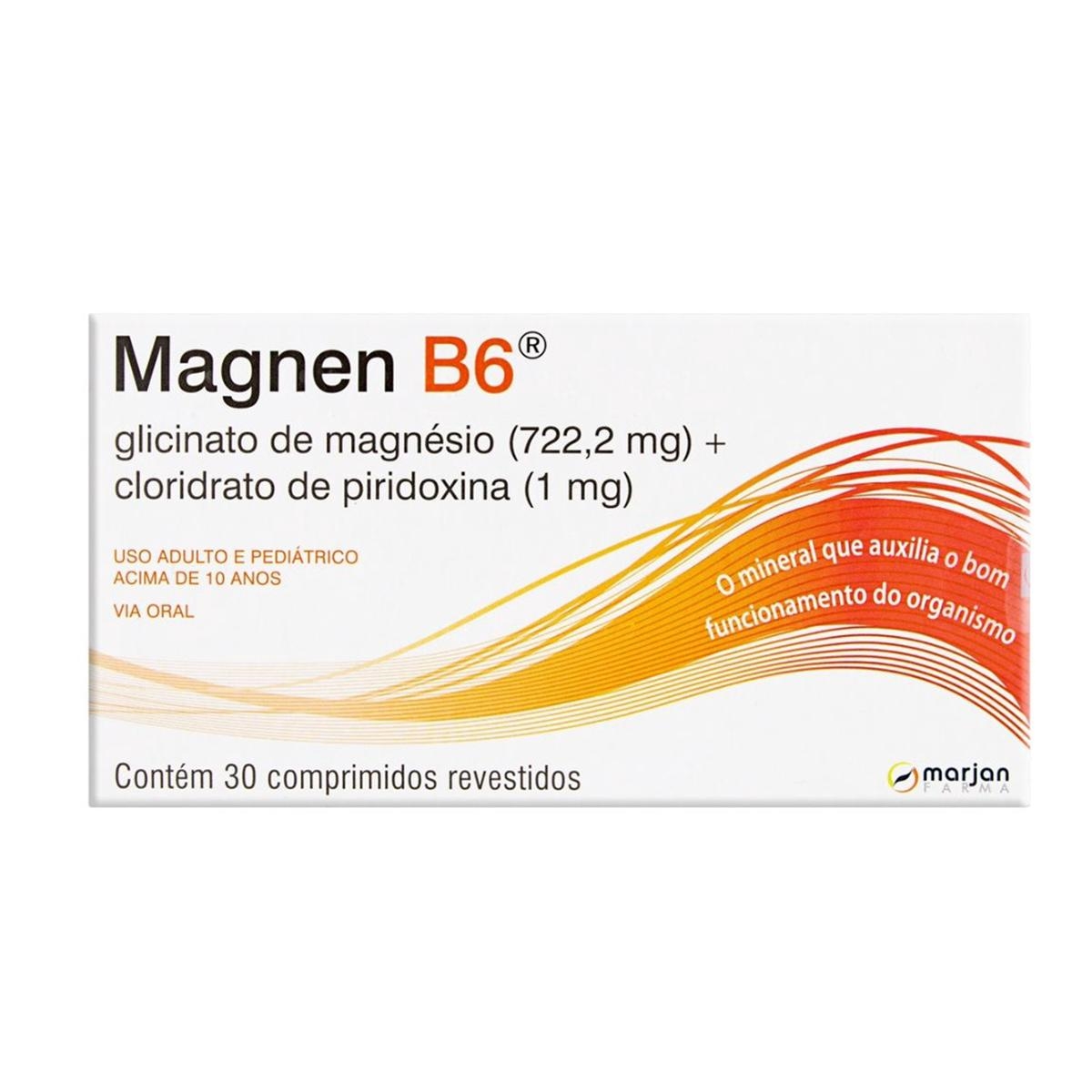 Compre Magnen B6 Com 30 Comprimidos