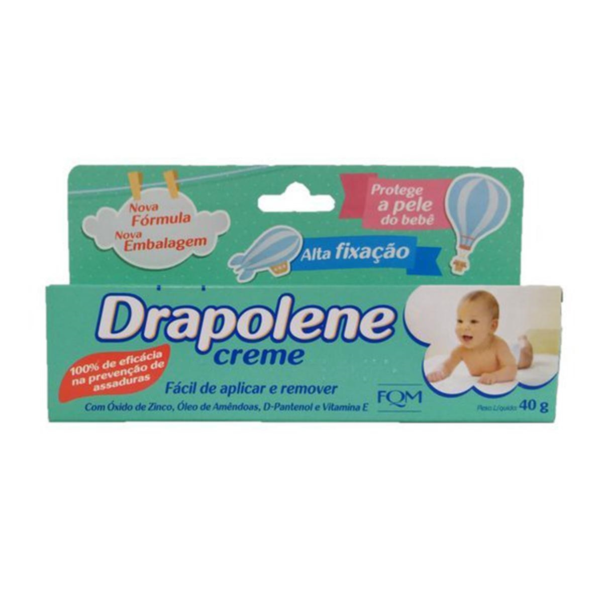 Compre Drapolene Creme Para Prevenção De Assaduras Com 40 Gramas