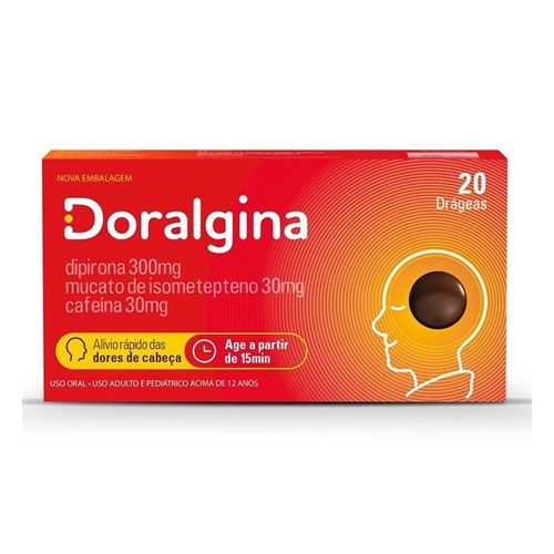Doralgina 20 Drágeas Na Drogaria Primus