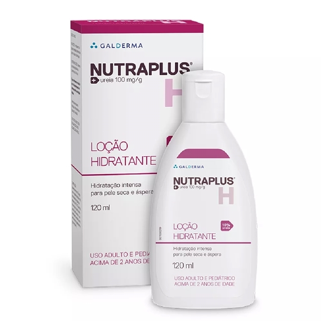 NUTRAPLUS H 10% LOÇÃO HIDRATANTE - 120ML