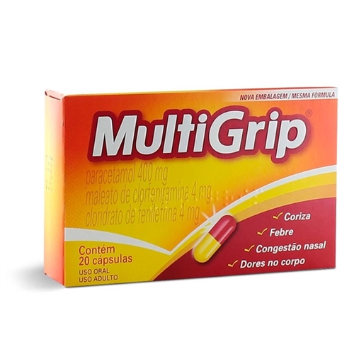Compre Multigrip 20 Comprimidos