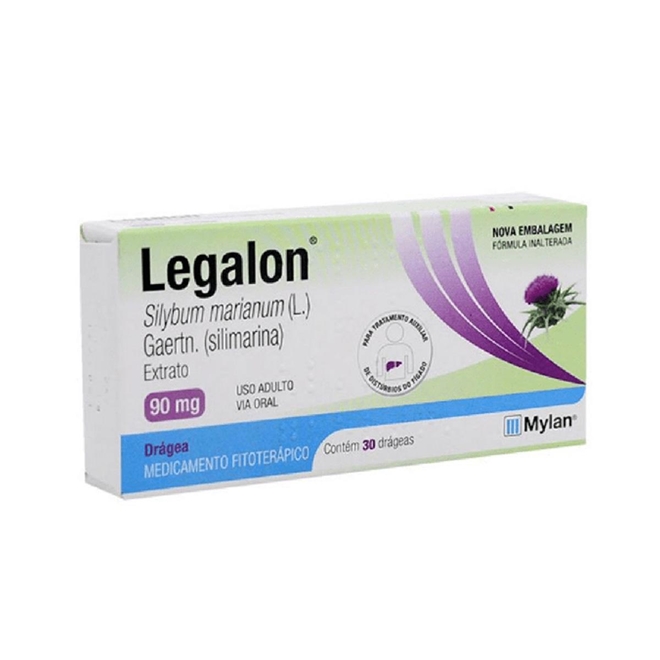 Comprar Legalon 90mg Com 30 Drágeas