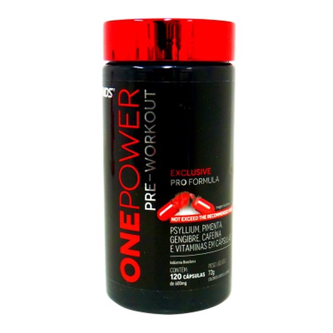 One Power Pre-Workout 600mg (120 Cápsulas) - Nutrends - Pré-Treino