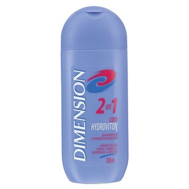 SHAMPOO DIMENSION 2 EM 1 CABELOS SECOS - 200ML