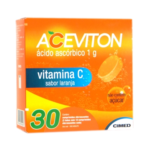 ACEVITON 1G - 30 COMPRIMIDOS EFERVESCENTES