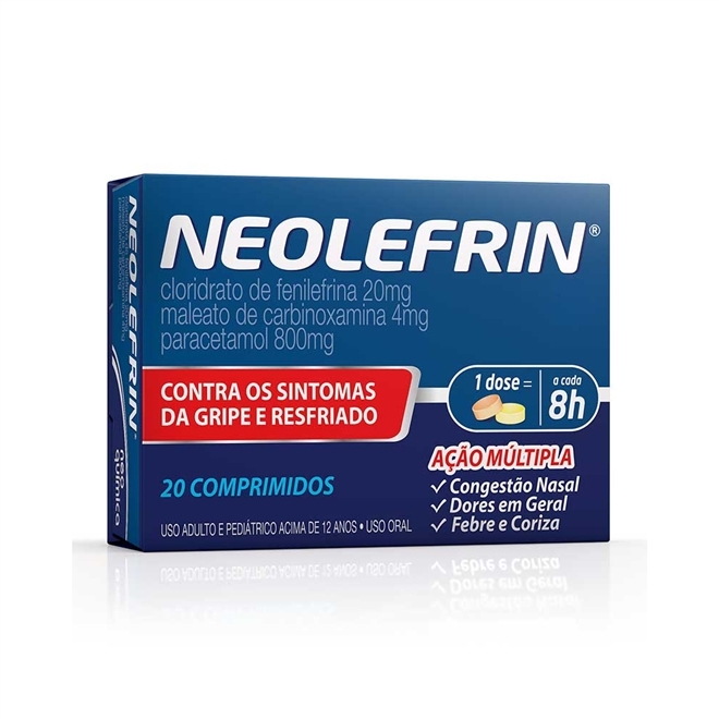 Neolefrin 20 Comprimidos