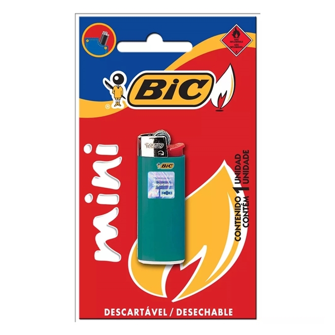 ISQUEIRO BIC MINI - 1 UNIDADE