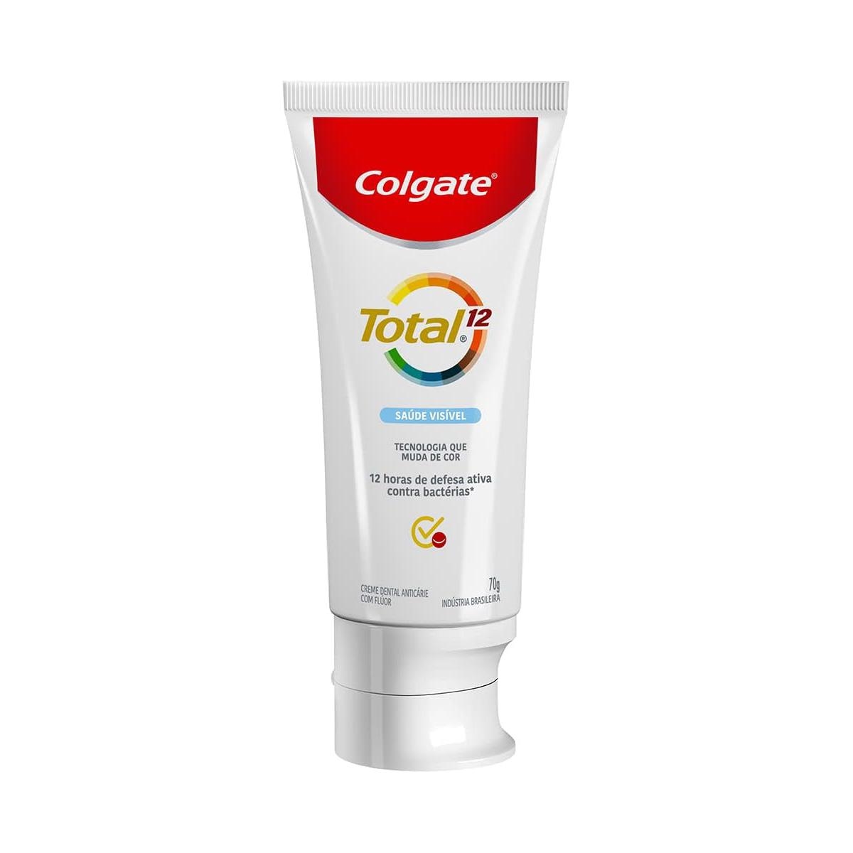 Compre Creme Dental Colgate Total 12 Saúde Visível 70g