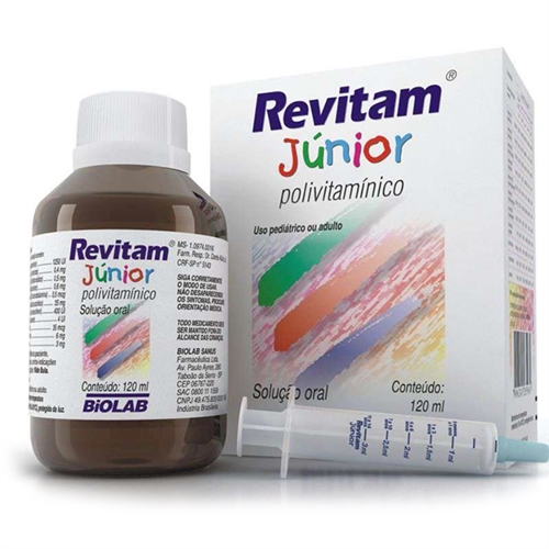 REVITAN JUNIOR XAROPE - 120ML