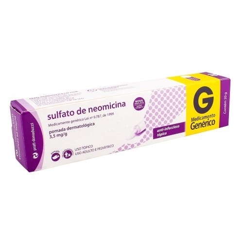 Compre Sulfato De Neomicina Creme 20gr (Prati Donaduzzi)