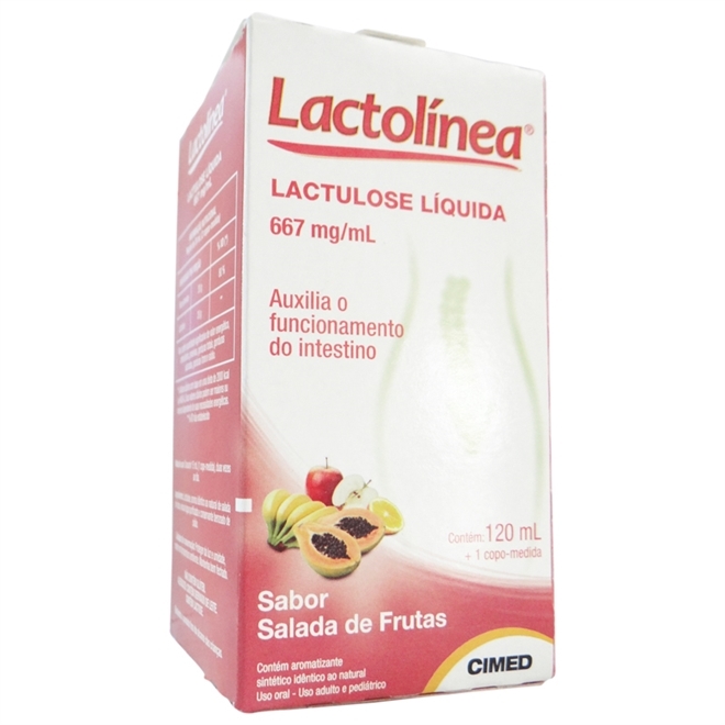 Compre Lactulose Lactolínea Sabor Salada De Frutas - 120ml