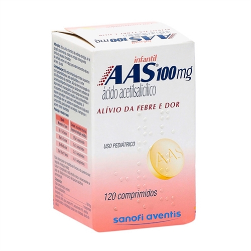 AAS Infantil 100mg - 120 Comprimidos