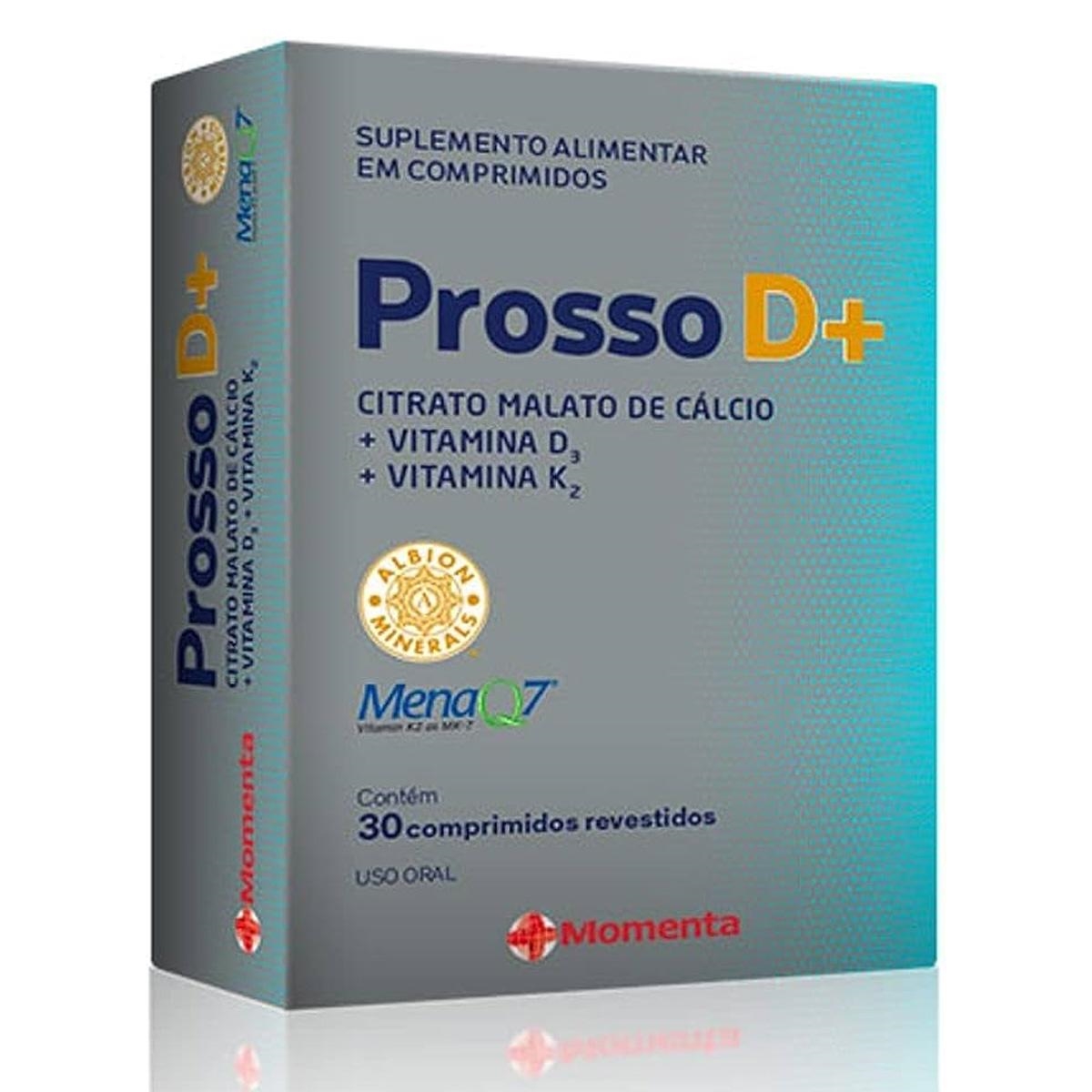 Suplemento Alimentar Prosso D+ 30 Comprimidos Na Drogaria Primus