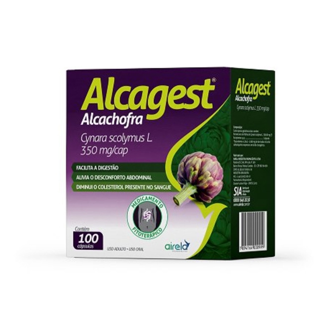 Compre Alcagest 350mg 100 Cápsulas