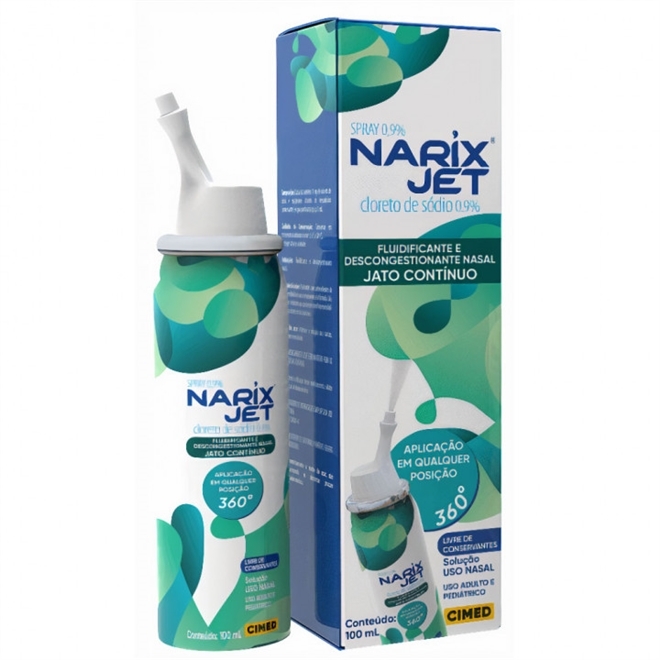 Compre Narix Jet Spray Nasal Com 100ml