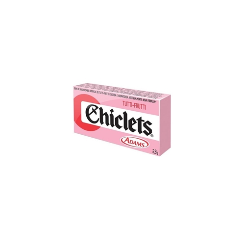 Compre Chiclets Adams Tutti Frutti - 2,8 Gramas