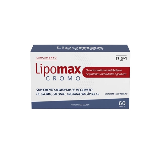 Compre Lipomax Cromo - 60 Cápsulas