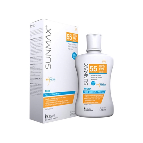 Compre Protetor Solar Sunmax Fluid Fps 55 Com 120ml - PROTETOR SOLAR ...