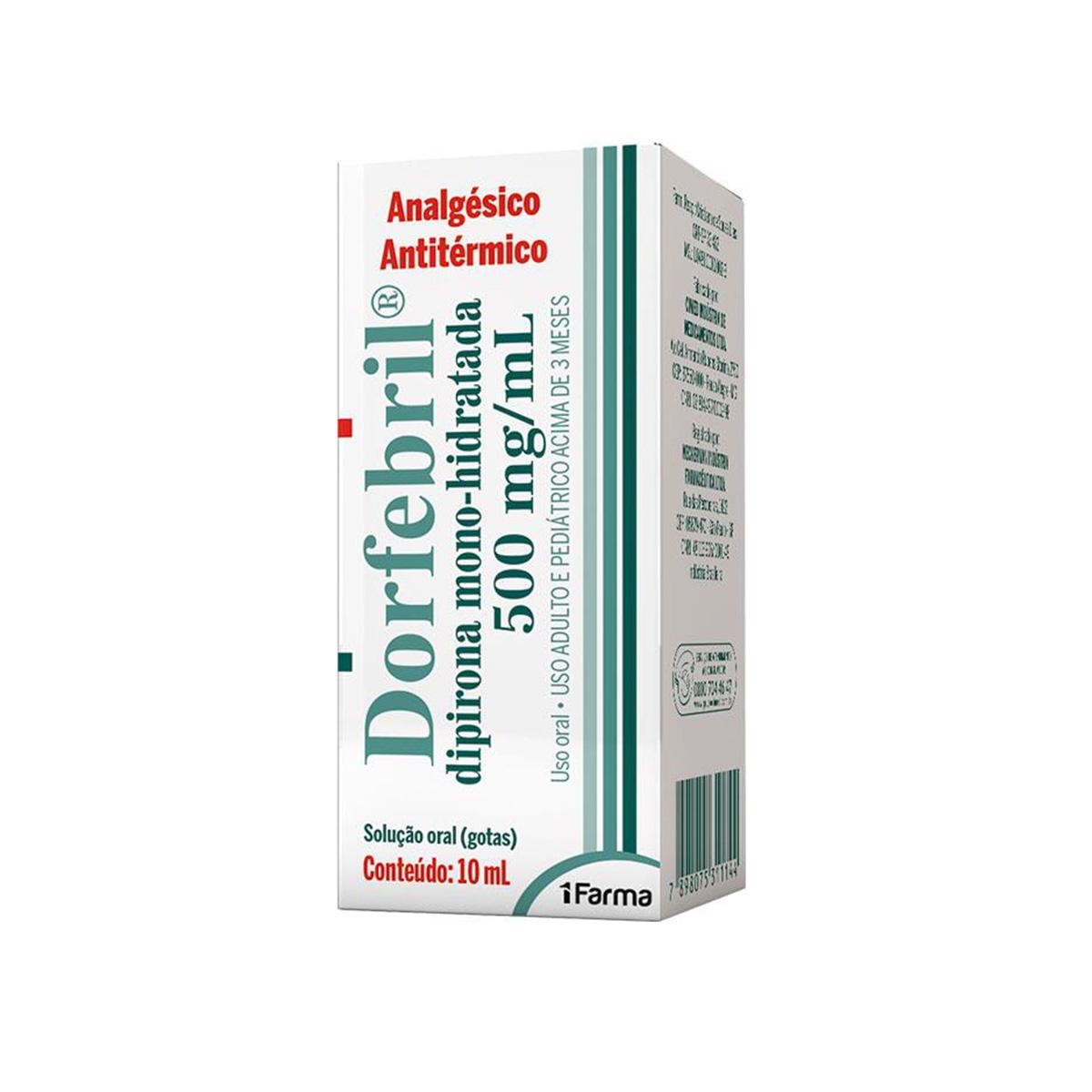Compre Dorfebril 500mg/ml Gotas 10ml