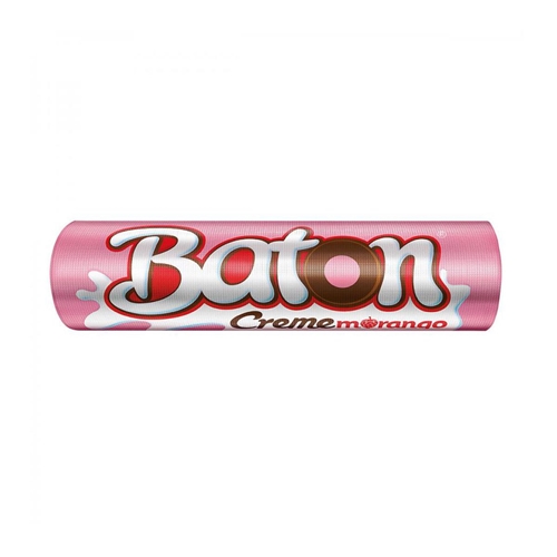 Compre Chocolate Baton Creme E Morango - 16 Gramas