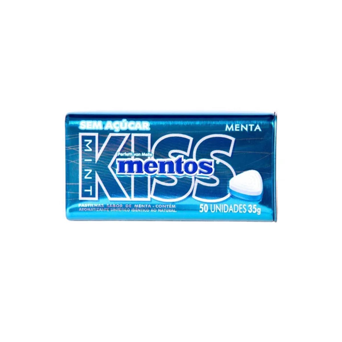 Compre Mentos Kiss Menta 35 Gramas