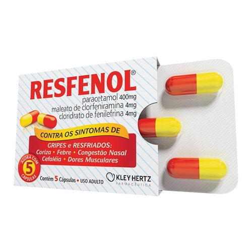 Compre Resfenol Com 5 Cápsulas