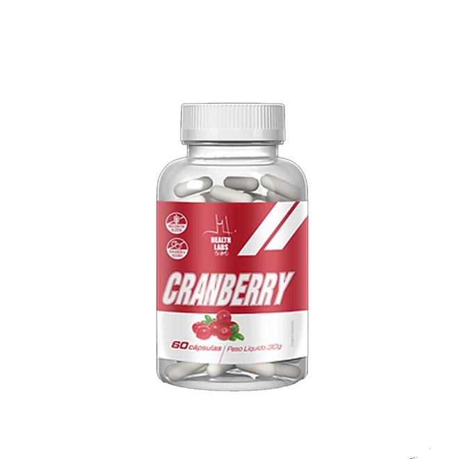 Cranberry 500mg Health Labs 60 Cápsulas Na Drogaria Primus