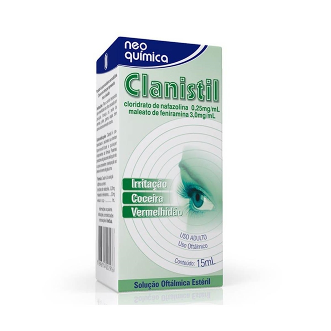 Compre Clanistil Colírio 15ml