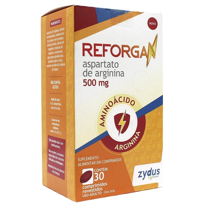 Compre Reforgan 500mg Com 30 Comprimidos