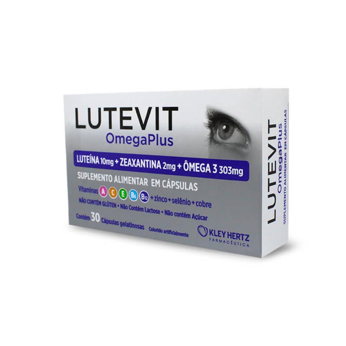 Compre Lutevit Omega Plus Com 30 Comprimidos