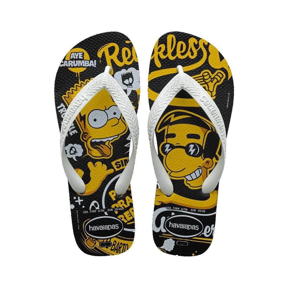 Compre Havaianas Simpsons Preto 39/40