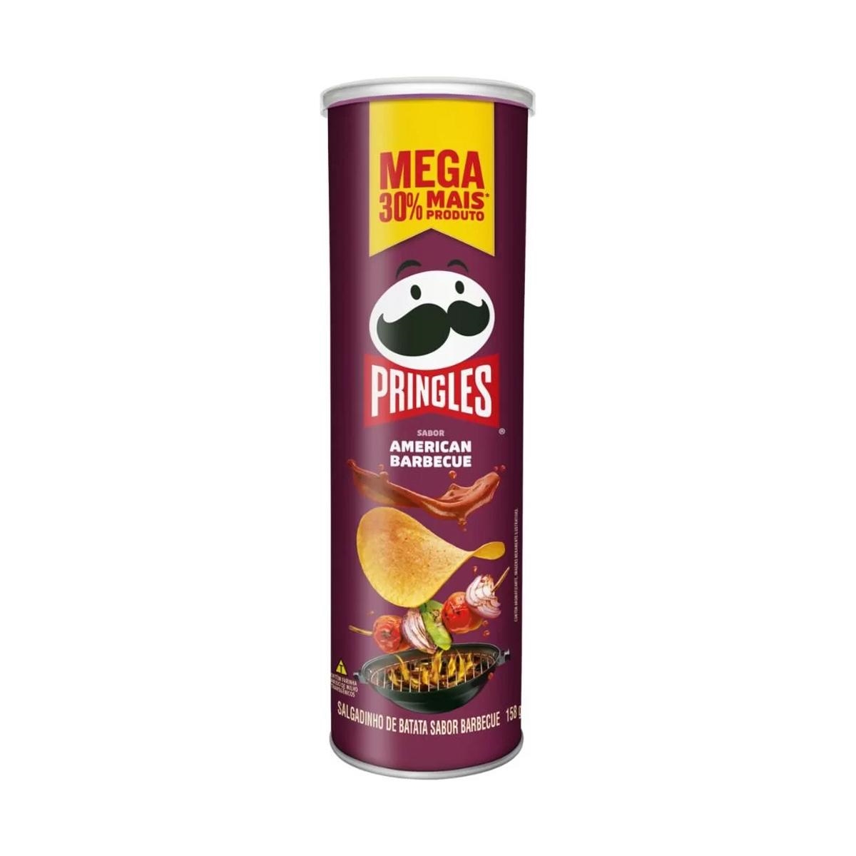 Compre Batata Pringles American Barbecue 158 Gramas