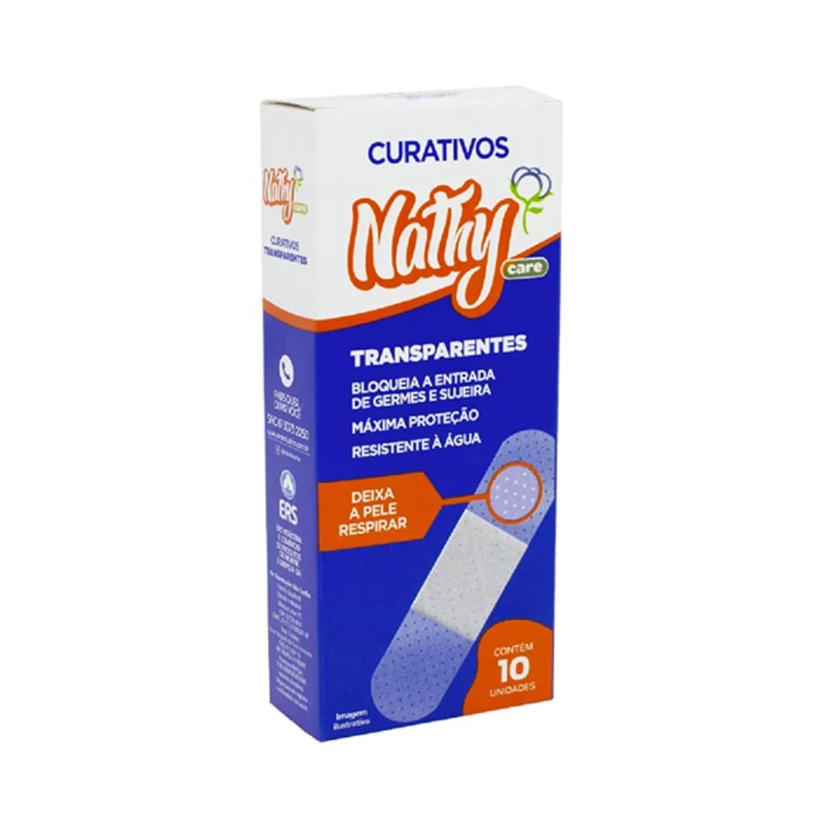 Curativo Nathy Transparente 10 Unidades Na Drogaria Primus