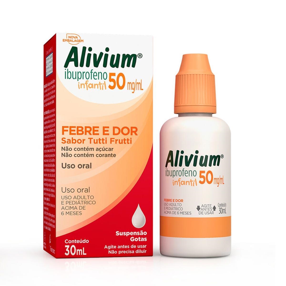 Alivium 50mg/ml Gotas 30ml Na Drogaria Primus