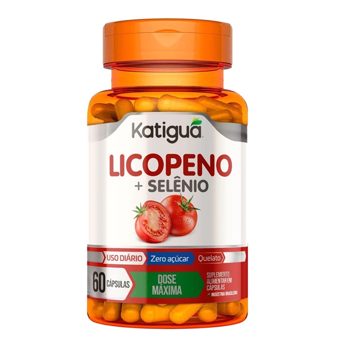 Licopeno + Selênio 60 Cápsulas Katiguá Na Drogaria Primus