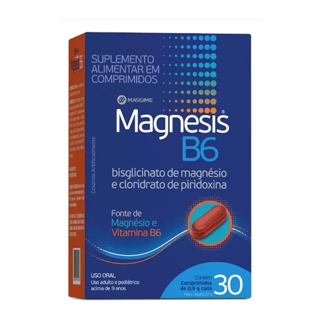 Magnesis B6 30 Comprimidos Na Drogaria Primus