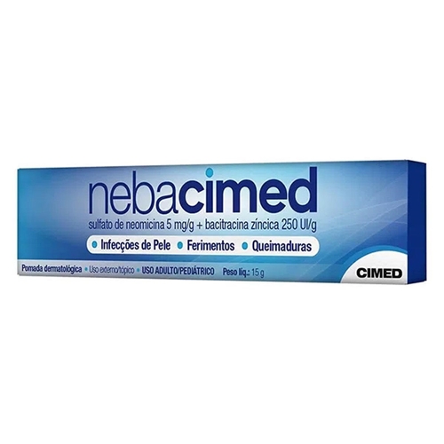 Compre Nebacimed Pomada 50 Gramas