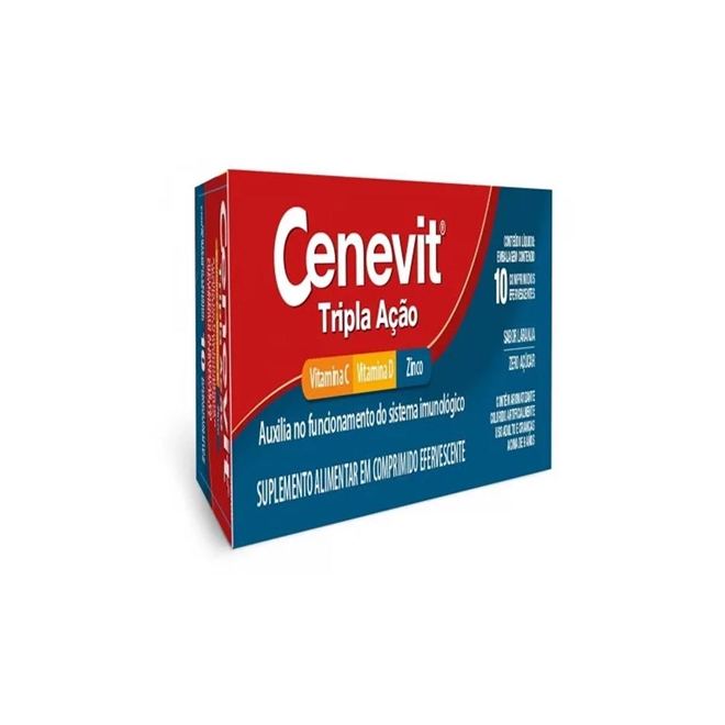 compre Cenevit Tripla Ação 30 Comprimidos Efervescentes: Suplemento ...