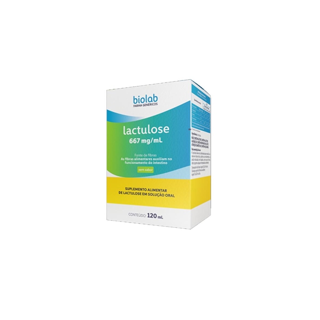 Compre Lactulose 667mg/mL Xarope 120mL Biolab: Tratamento para ...