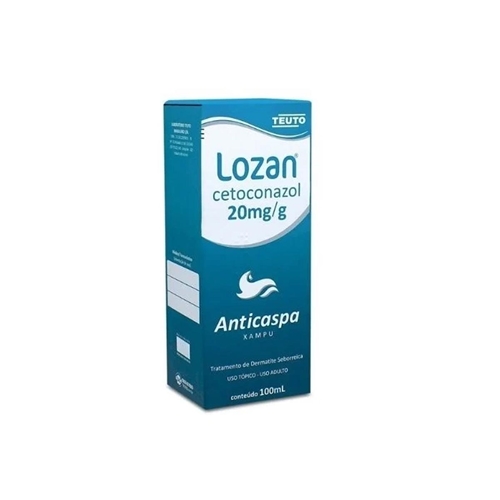 Compre Lozan Cetoconazol 20mg/g Shampoo 100ml: Tratamento antifúngico ...