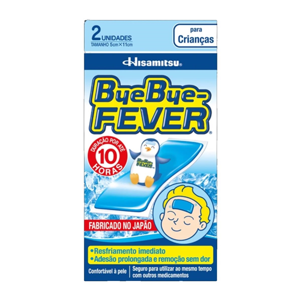 Compre Adesivo para Alívio da Febre Bye Bye Fever Criança 2 Unidades
