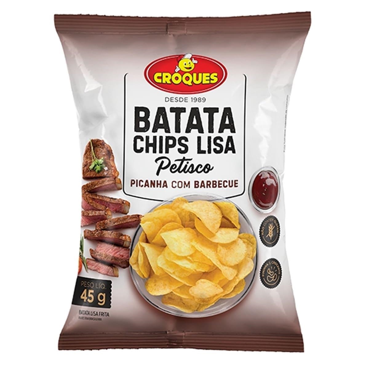 Compre Batata Chips Lisa Croques Picanha Com Barbecue 45g
