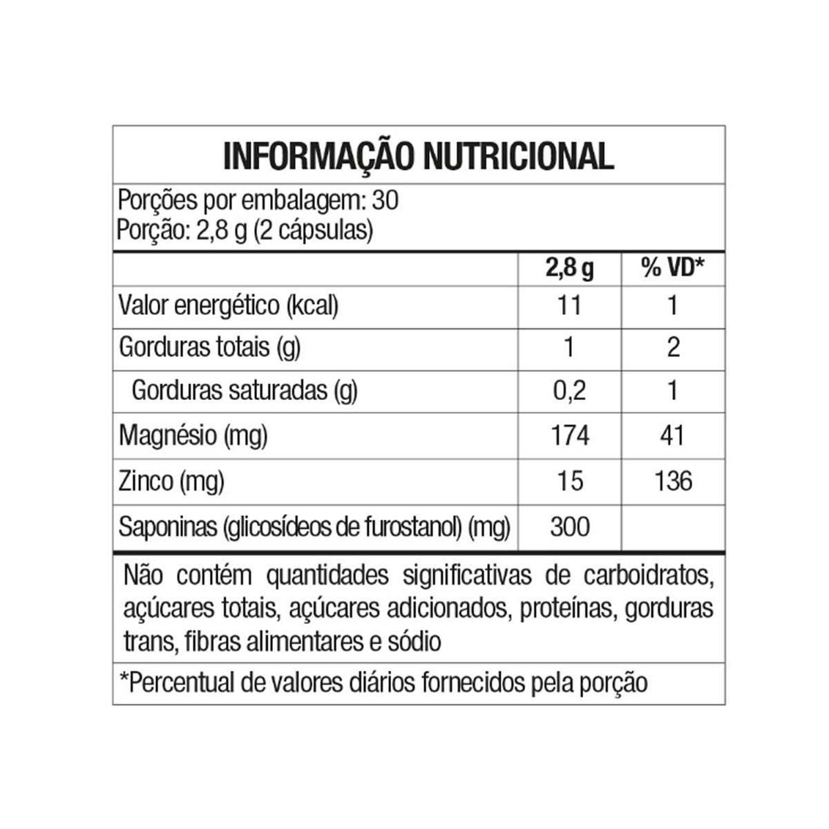 Testron Ultra 500Mg Nutrends 60 Cápsulas Na Drogaria Primus