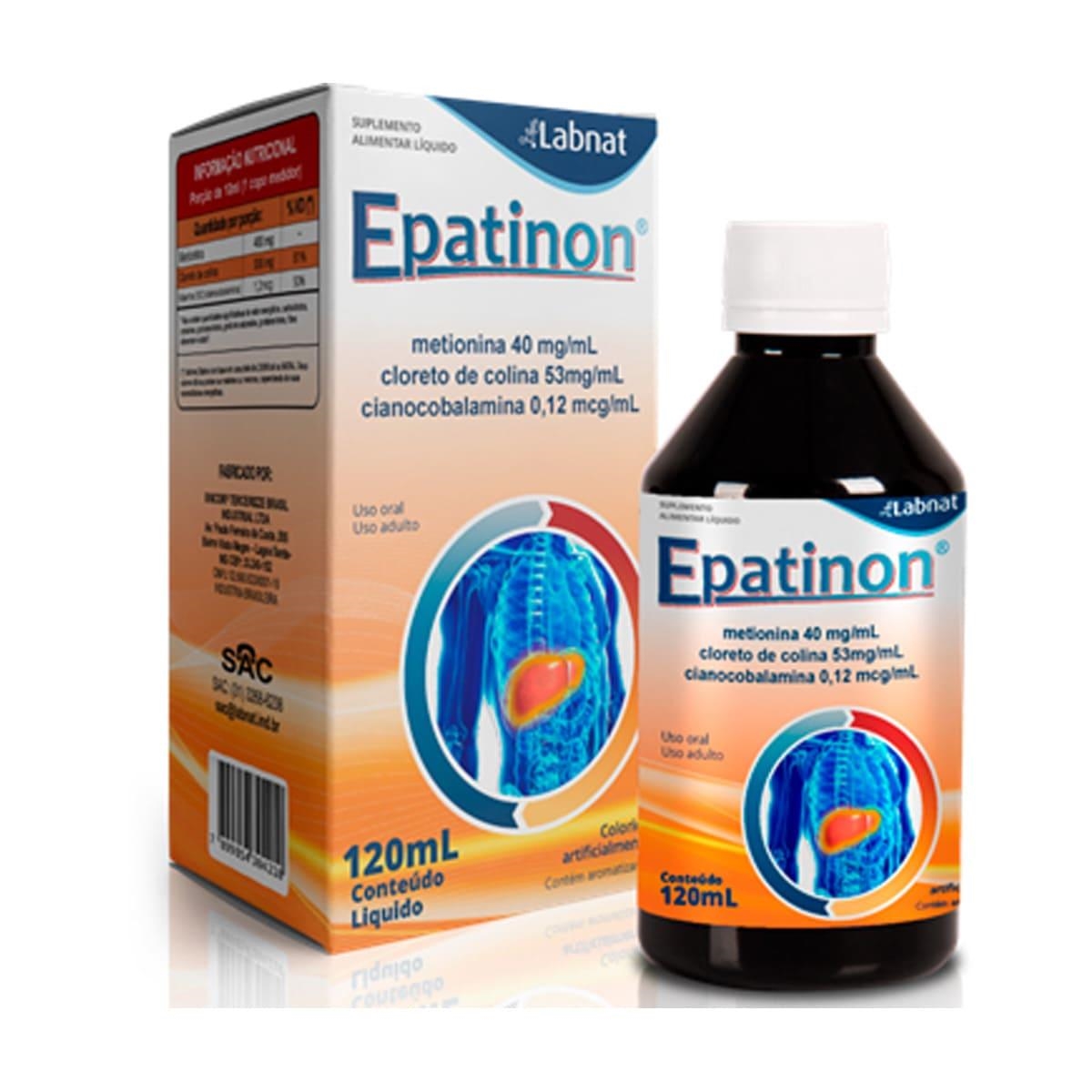 Epatinon 120Ml Na Drogaria Primus