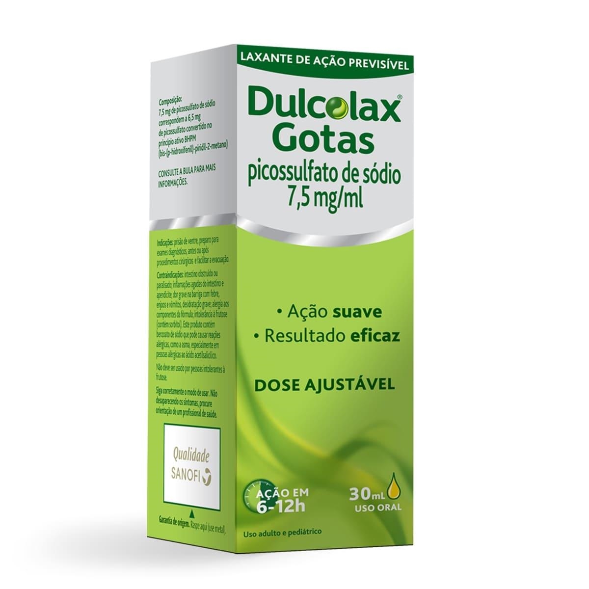 Dulcolax Gotas 7,5mg/ml 30ml Na Drogaria Primus