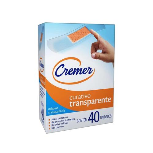 Curativo Cremer Transparente 40 Unidades Na Drogaria Primus