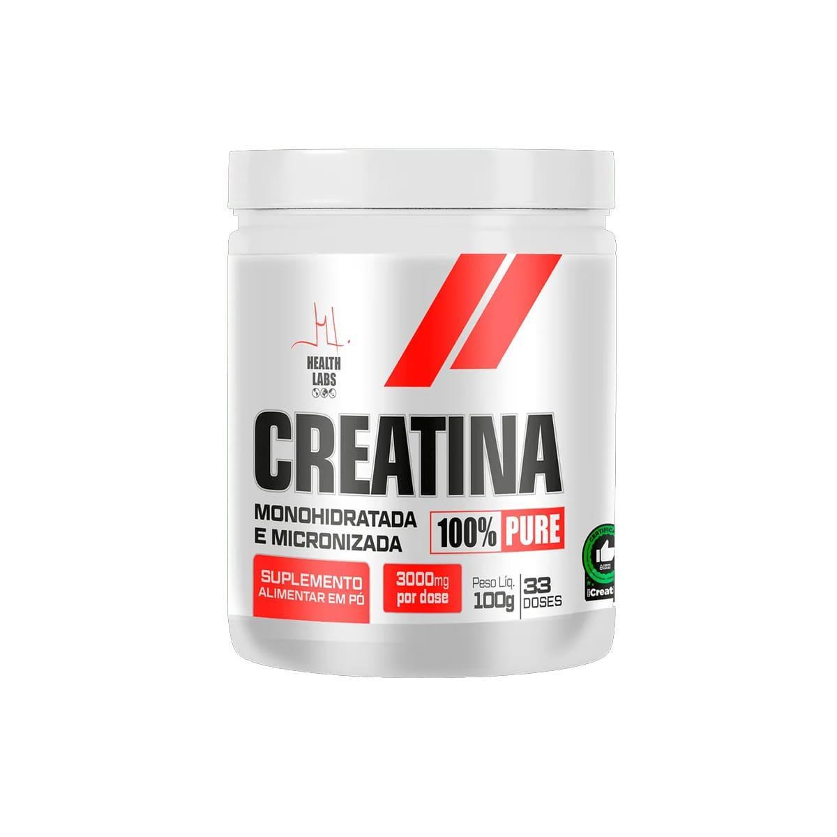 Creatina Health Labs 100% Pure 150g Na Drogaria Primus