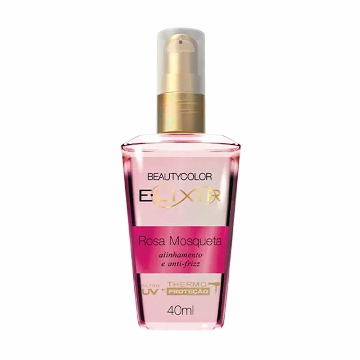 Óleo Capilar Beauty Color Elixir Rosa Mosqueta 40ml Na Drogaria Primus